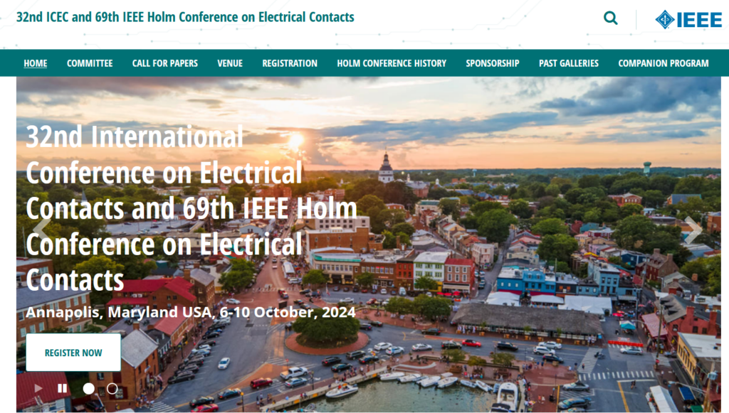32nd ICEC and 69th IEEE Holm Conference on Electrical Contacts ...